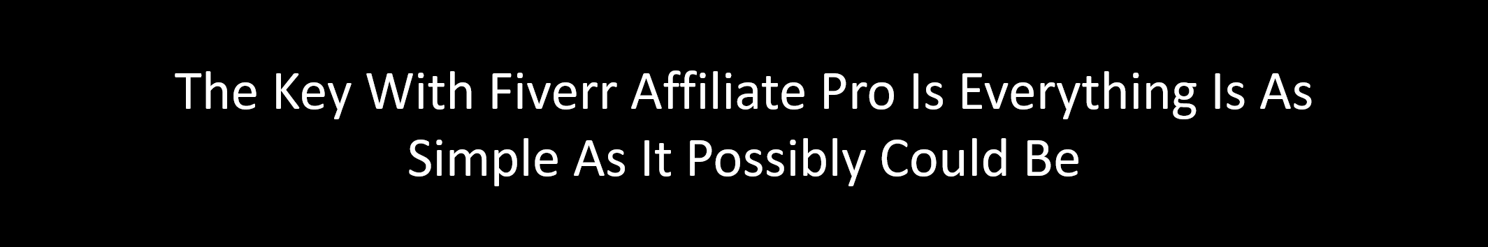 Fiverr Affiliate Pro | Fiverr Affiliate Software